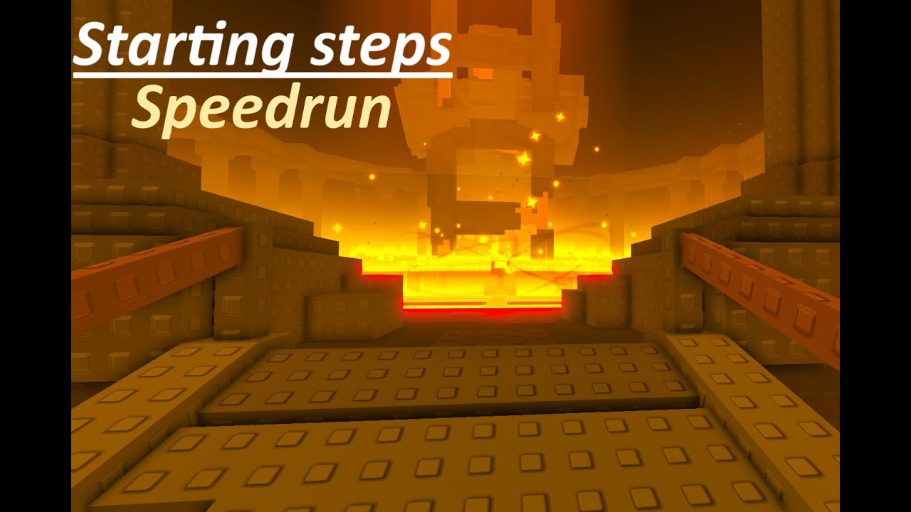 Starting Steps 0-1000m Speedrun (w/ fly glitch) - YouTube