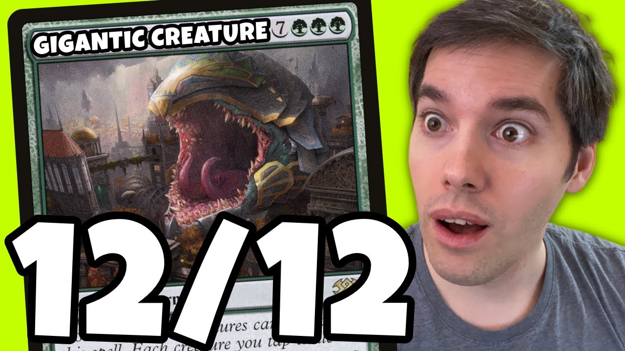 The BIGGEST MTG Creatures (9+ Power) - YouTube