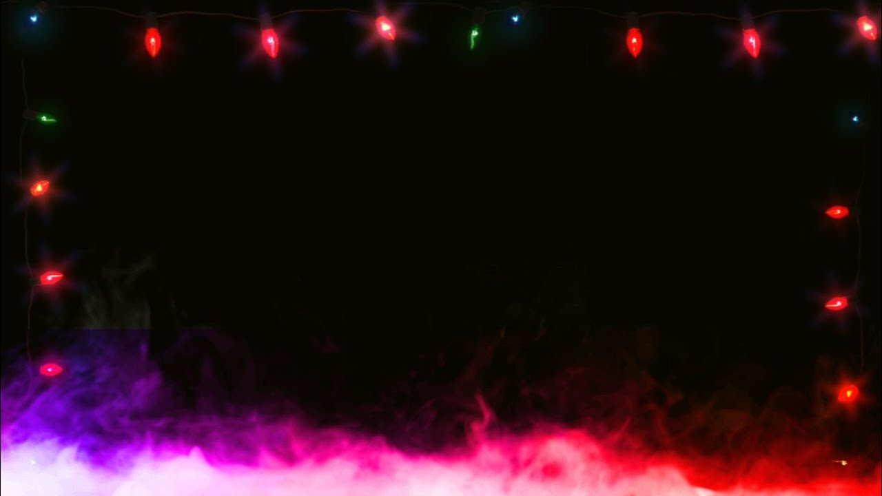 Christmas lights black screen effects new I BirammaSakthiTech - YouTube