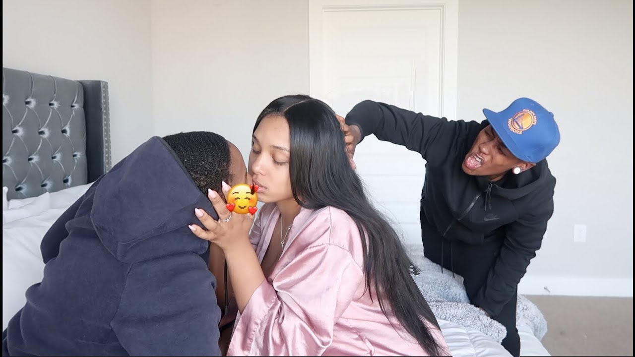 Caught Kissing Your Brother Prank Youtube