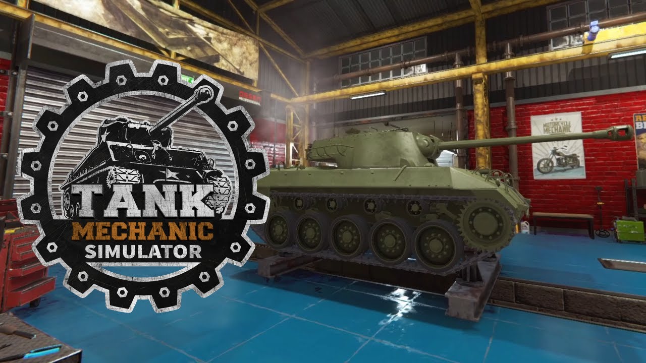 Tank Mechanic Simulator - Churchill MKIII AVRE and M18 Hellcat - YouTube