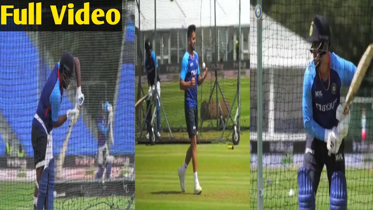 team India practice sessions today for playing india vs newzland 1st ...