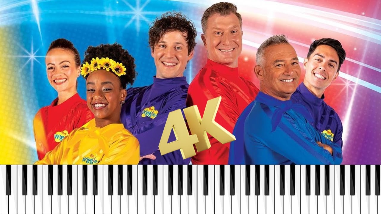 The Wiggles - We're All Friends 4K Sheet Music - YouTube