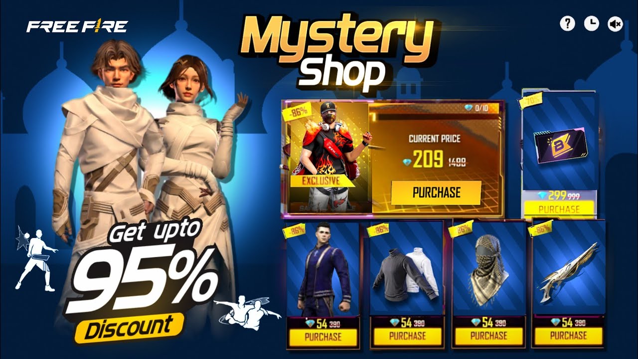 Ramadan Mystery Shop Discount Event | New Event Free Fire Bangladesh Server | FF new event - YouTube
