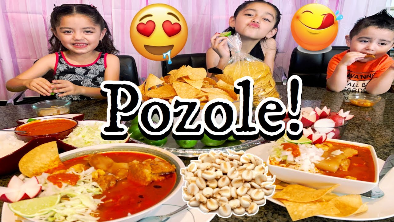 Pozolito rojo delicioso para la familia receta facil! | Delicious Red ...