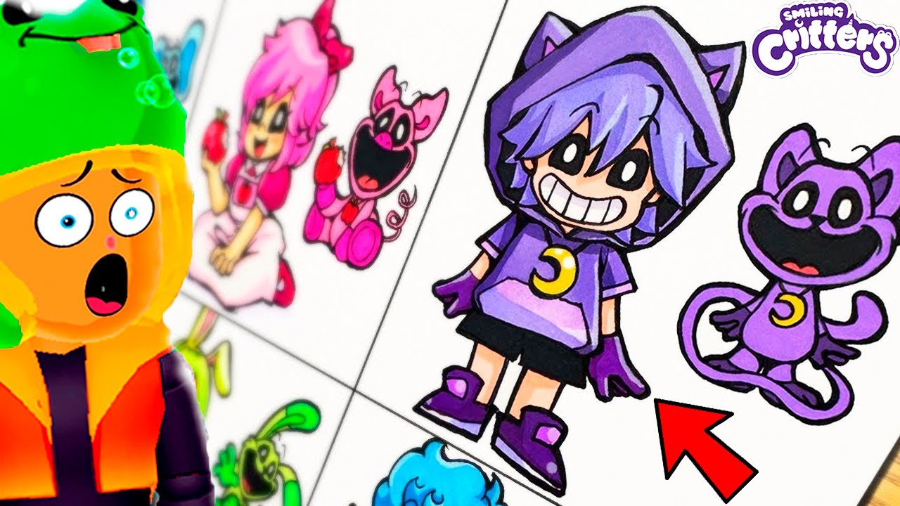 ¡LOS SMILING CRITTERS pero SON HUMANOS 😱! (POPPY PLAYTIME CHAPTER 3) 🐸 ...