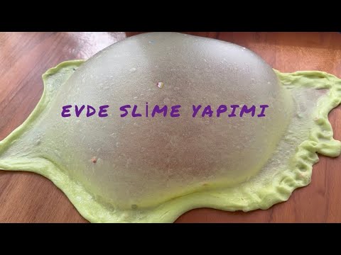 Borakslı Slime Yapımı 