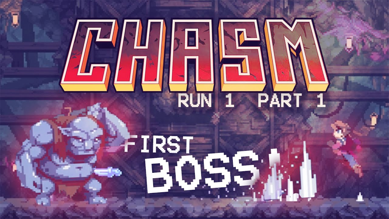 Chasm (Game): Run 1 Pt. 1 - Rebooting - Gameplay - YouTube