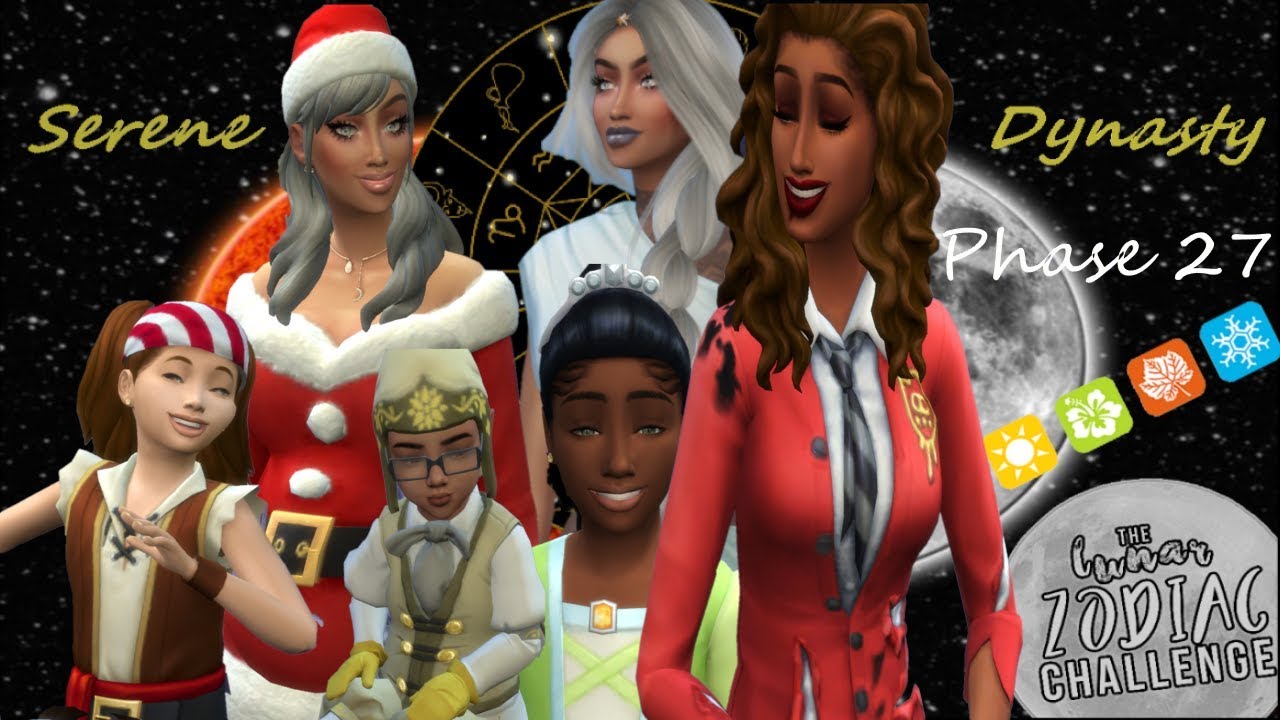 🌙 The Sims 4:The Lunar Zodiac Challenge|SPOOKYDAY|Phase 27🌞 - YouTube