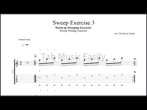 Sweeping Exercise: Exercise 3 // Warm up Sweeping Exercise - YouTube