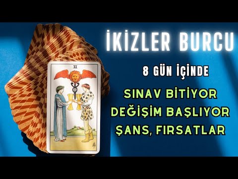 İKİZLER Burcu - DEĞİŞİM BAŞLIYOR 💯 #ikizlerburcutarot #haftalıktarotyorumu 