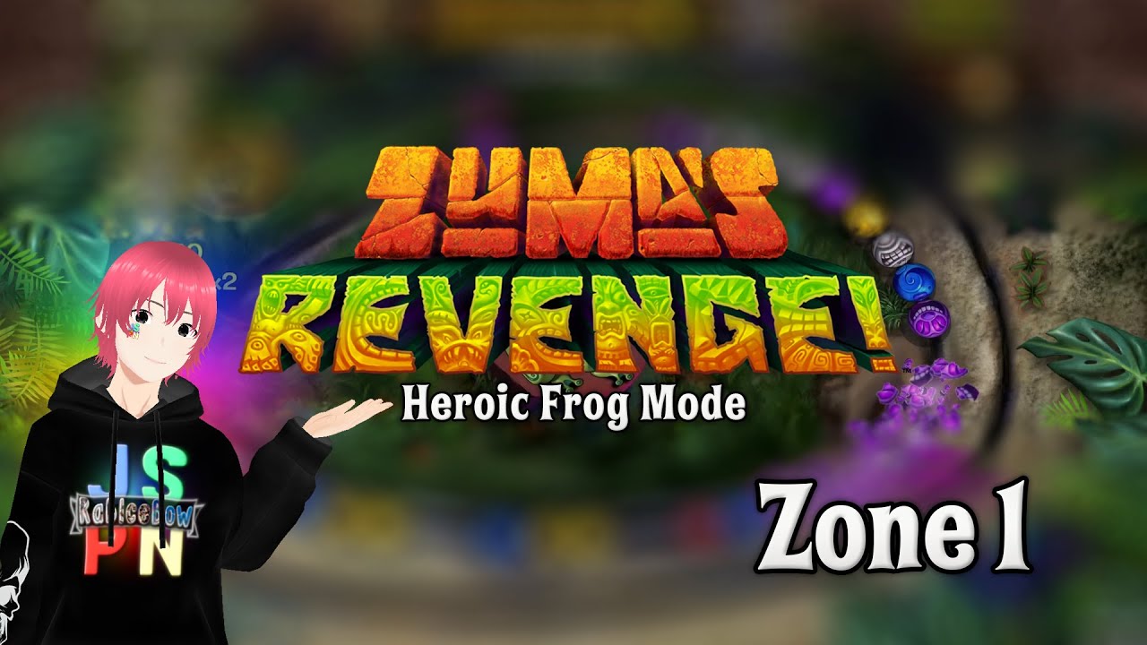 Zuma's Revenge - Zone 1: Jungle of Mystery (Heroic Frog Mode) - YouTube
