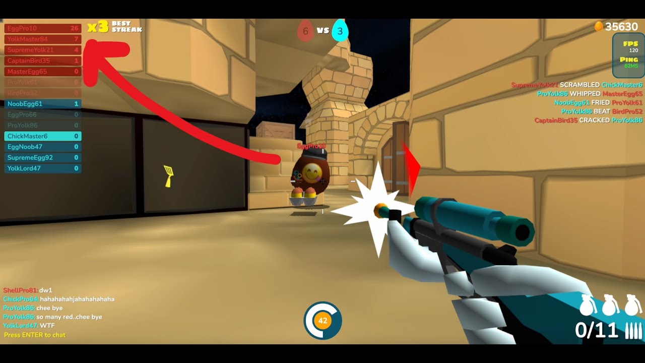 easily destroying a 26 killstreak | shellshockers - YouTube