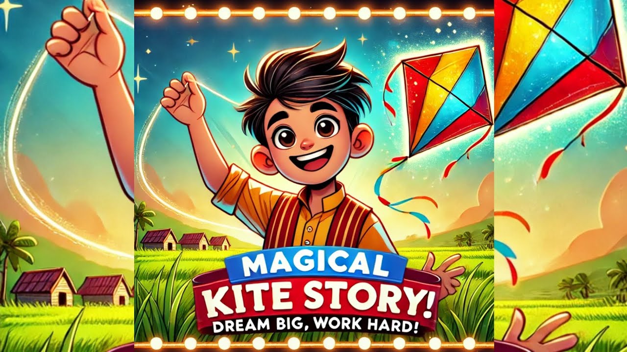 🌟 The Magical Kite: A Heartwarming KidsStory About Dreams, Patience ...