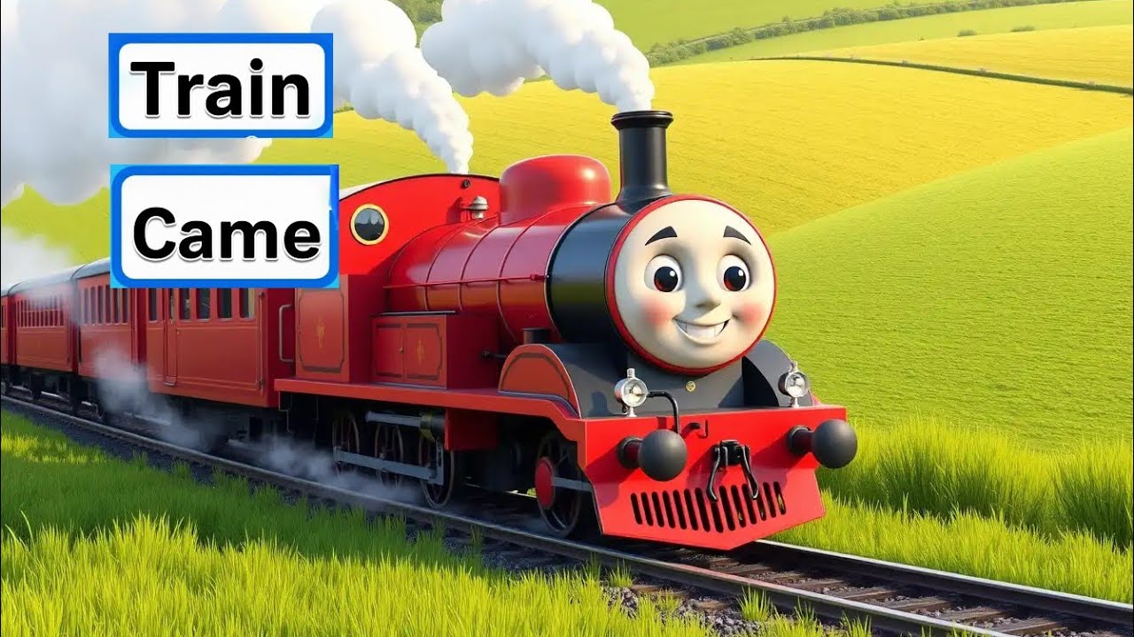 Train Came Song | The Train Song | Nursery rhymes | Kids Song - Kids ...