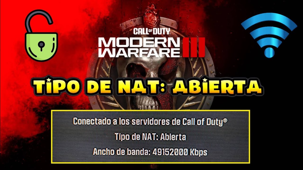 COMO ABRIR LOS PUERTOS EN TODOS LOS CALL OF DUTY - MODERN WARFARE - NAT ...