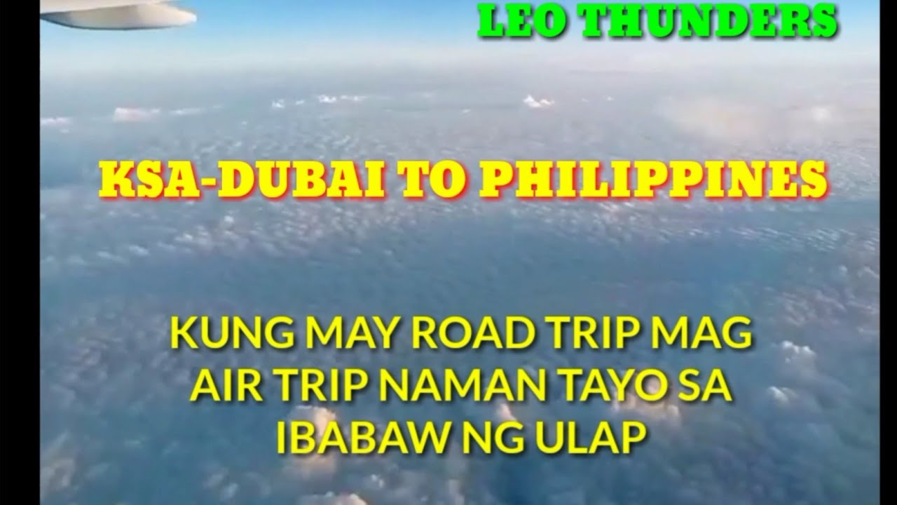 ANO BA FEELINGS NG NASA IBABAW NG ULAP // BUHAY OFW //@LEO THUNDERS ...