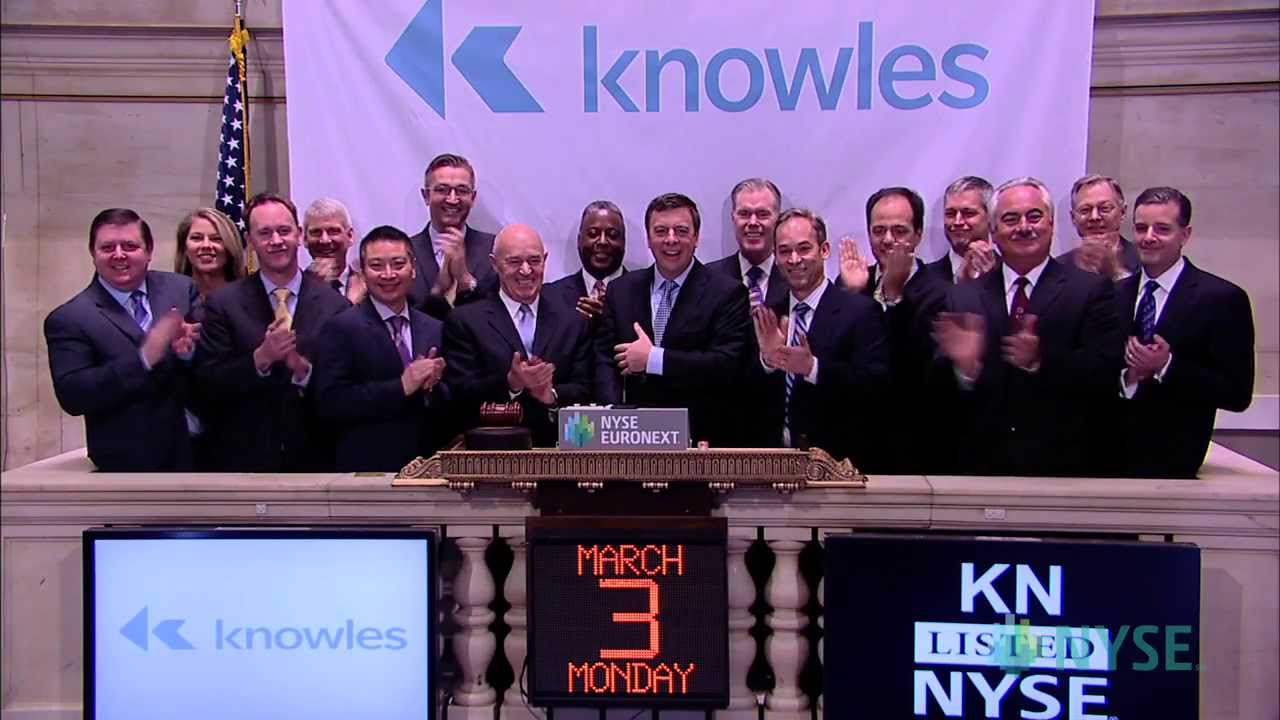 Knowles Corporation Celebrates Listing on NYSE - YouTube