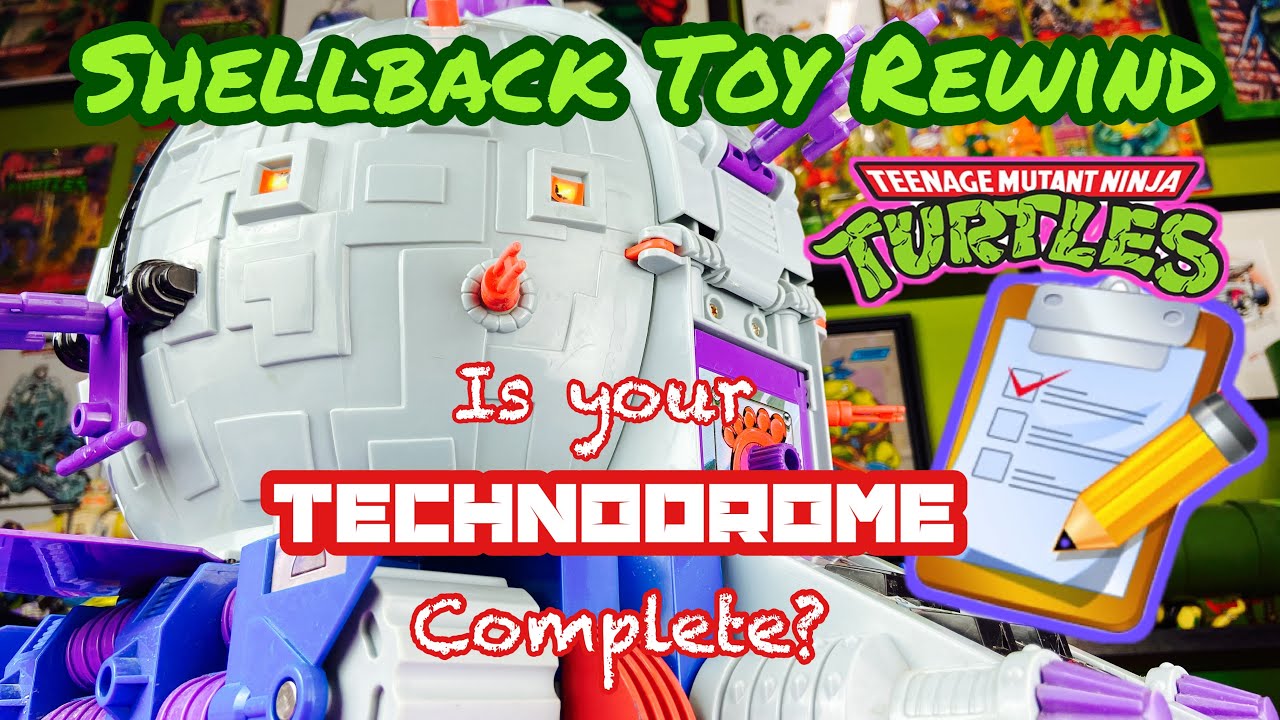 Is yours complete? Technodrome Edition - YouTube