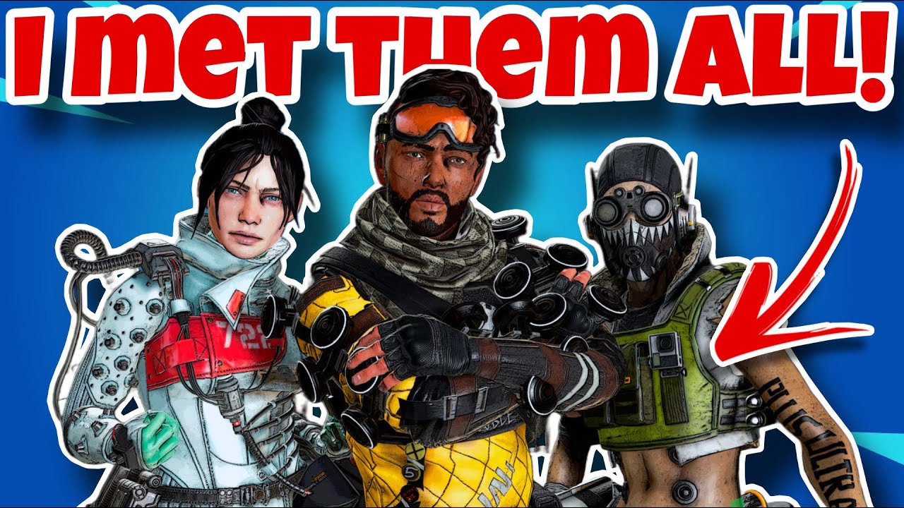 *I MET MIRAGE, WRAITH, & OCTANE IRL* & Asked Them A Question! (SLC FanX ...