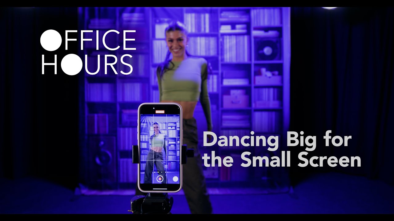 Berklee Office Hours: Dancing Big for the Small Screen - YouTube
