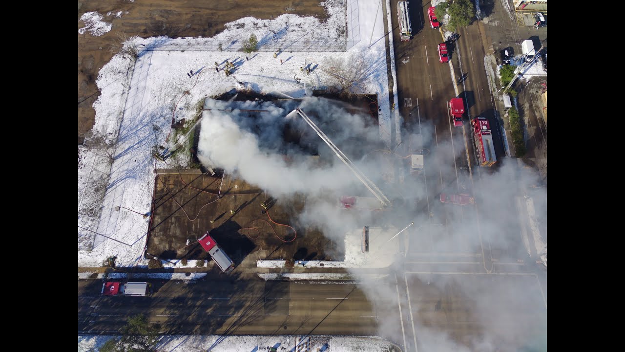 Sugar Land Texas Building Fire At Bellaire Blvd & Dairy Ashford During ...