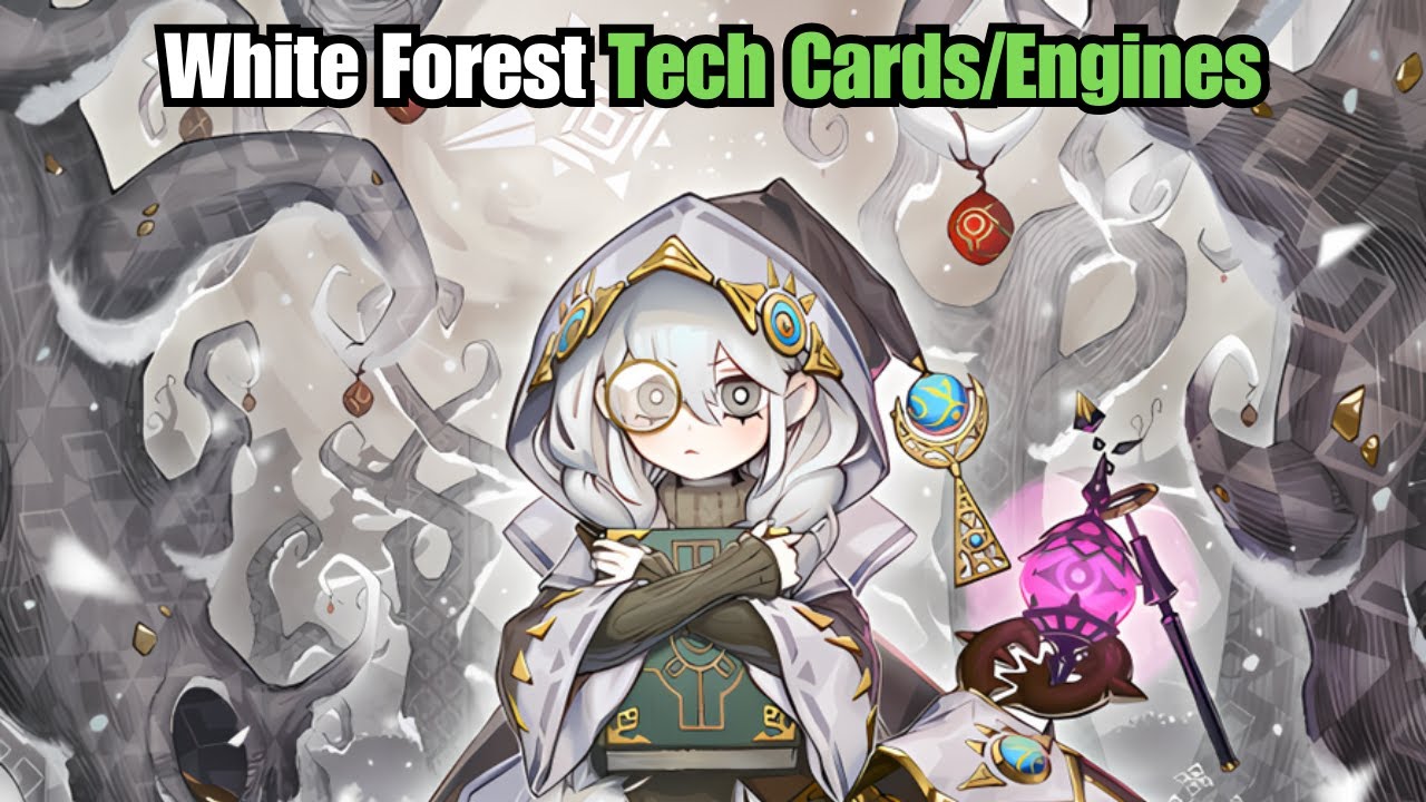 White Forest Tech Cards and Engines! - YouTube