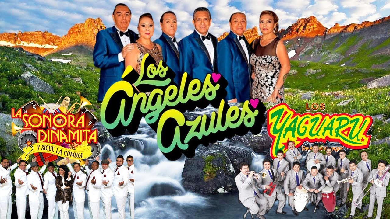 Mix De Los Ángeles Azules, Sonora Dinamita, Los Yaguarú 2024 y Más🎉Mix ...