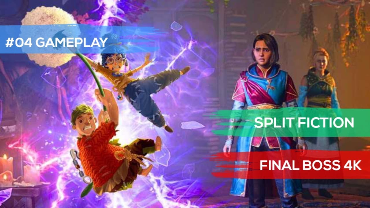 SPLIT FICTION Gameplay Walkthrough FULL GAME 100% [4K 60FPS PC] PART 5 ...