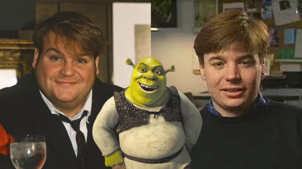 Shrek Comparison (Chris Farley and Mike Myers) - YouTube
