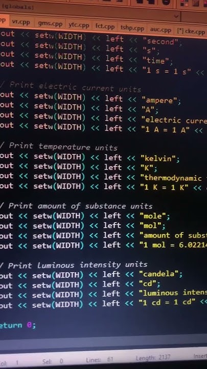 Si Units C Coders Codemasters Coding Codinglife Codingninja