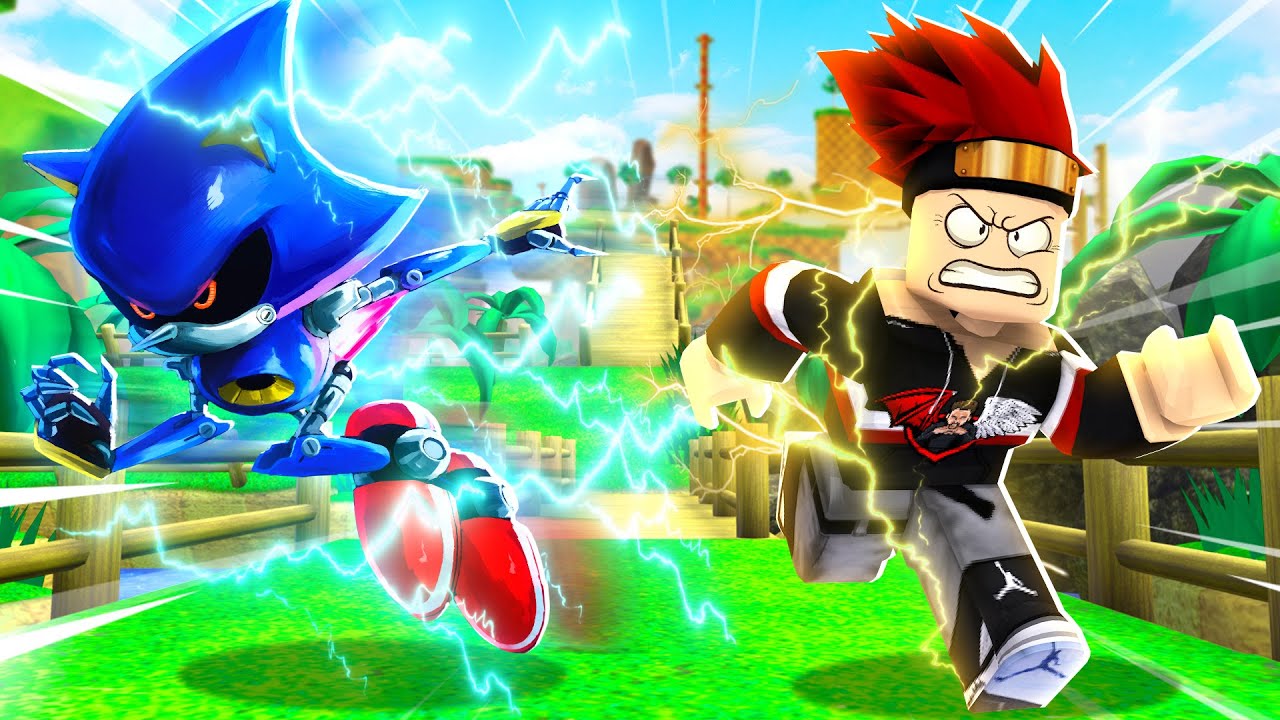 NOUL SONIC ROBOT in SONIC SPEED SIMULATOR! ROBLOX - YouTube