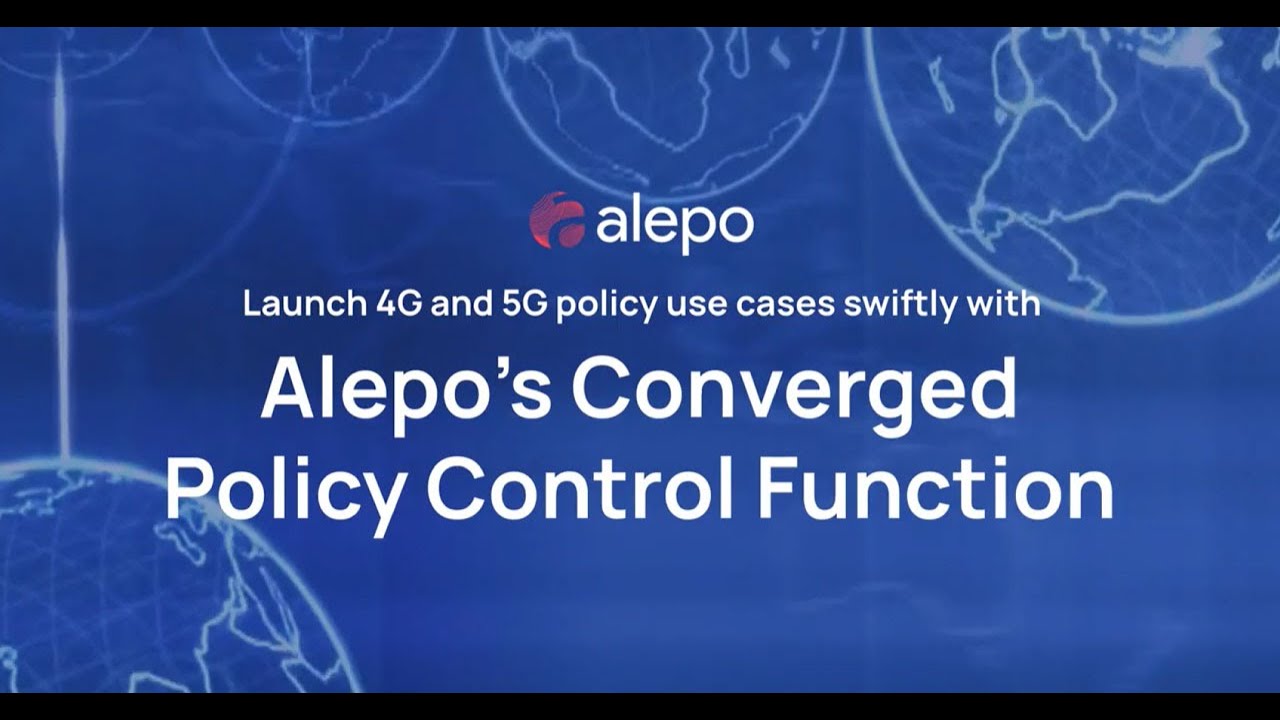 Alepo’s Converged Policy Control Function (PCF+PCRF) - YouTube