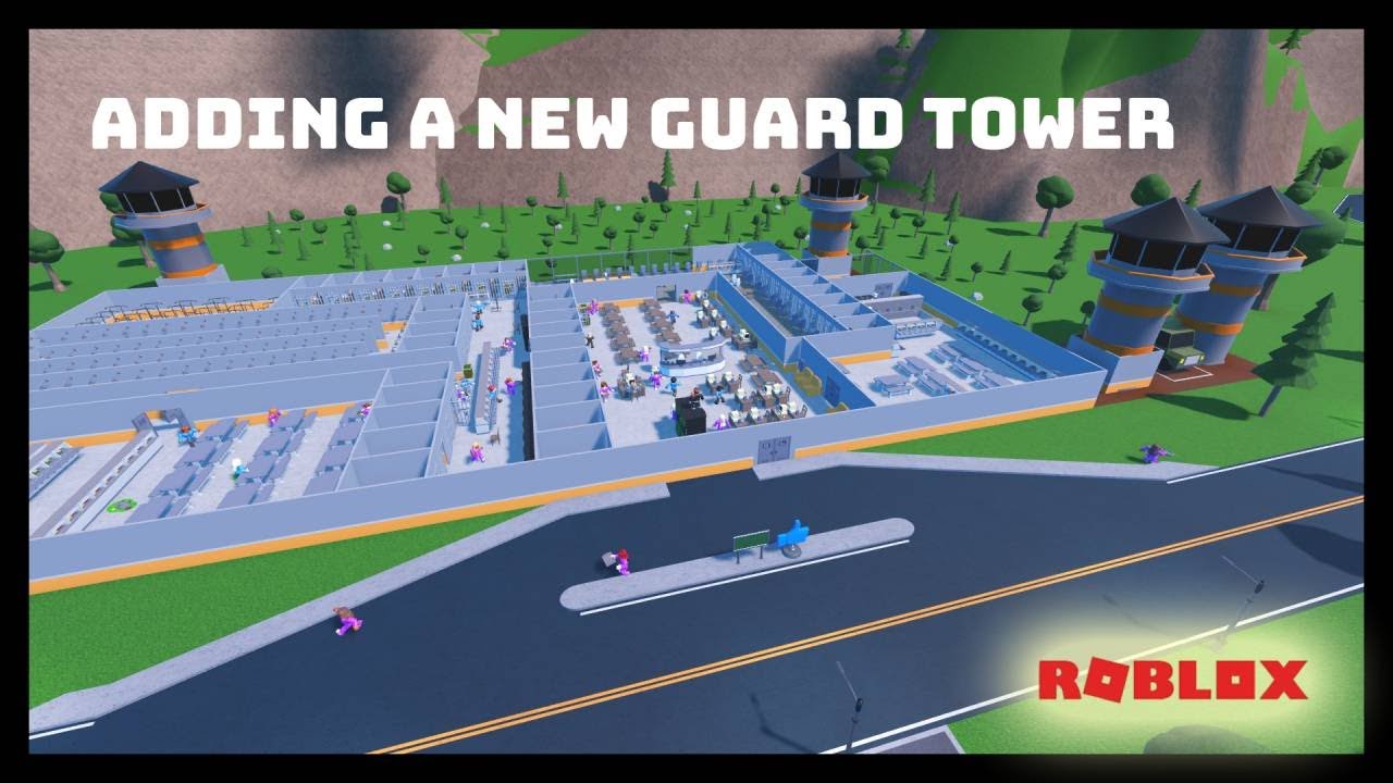 Adding More Guard Tower| Roblox My Prison #13 - YouTube