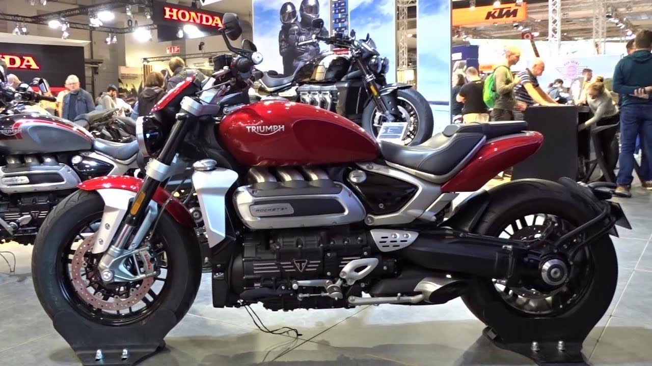 Triumph Rocket 3 R Motorcycle - Brussels Motor Show - YouTube