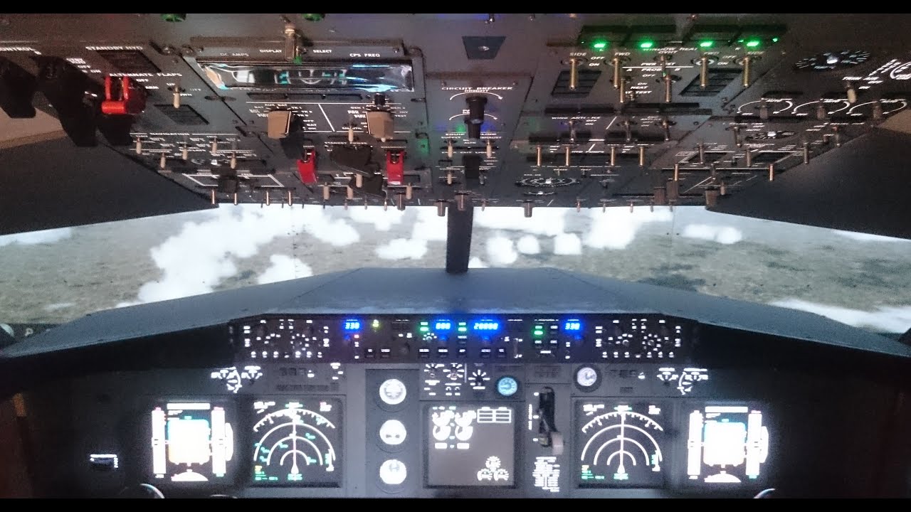 Motion 737 Simulator Home Cockpit - YouTube