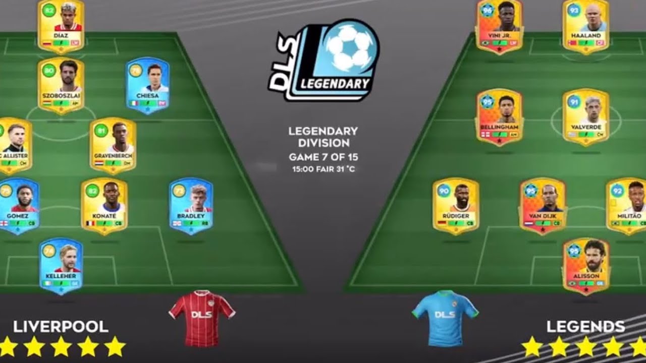 DLS 25 | I play dls 25 Legends vs Liverpul.With funny moments. - YouTube
