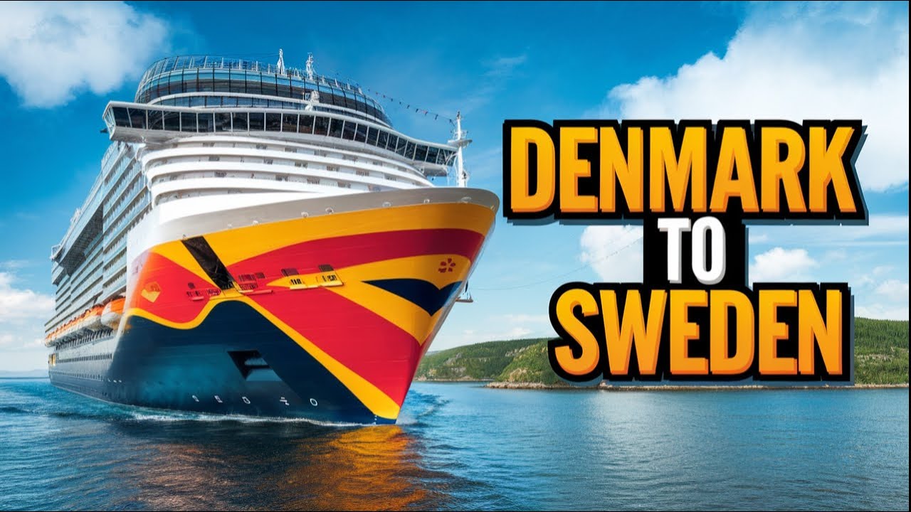 "Denmark to Sweden Cruise 🇩🇰 ️🇸🇪 | Most Scenic Ferry Ride Ever! - YouTube