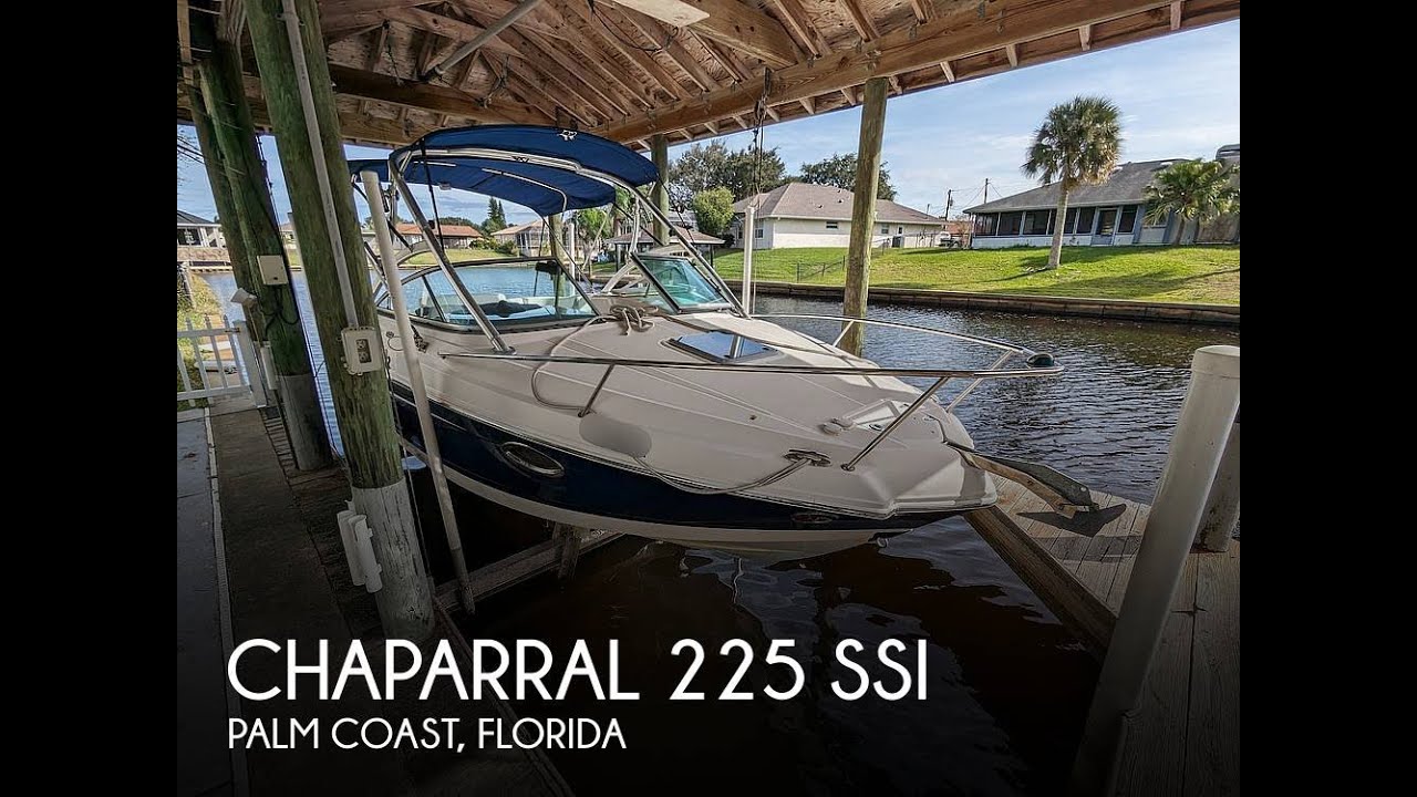 [SOLD] Used 2013 Chaparral 225 SSi in Palm Coast, Florida - YouTube