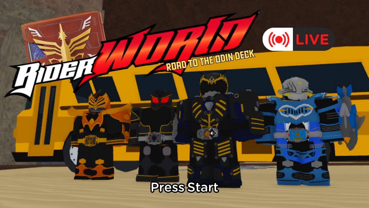Roblox Rider World [Live] - Road to the Odin Deck (ไลฟ์บิน) - YouTube