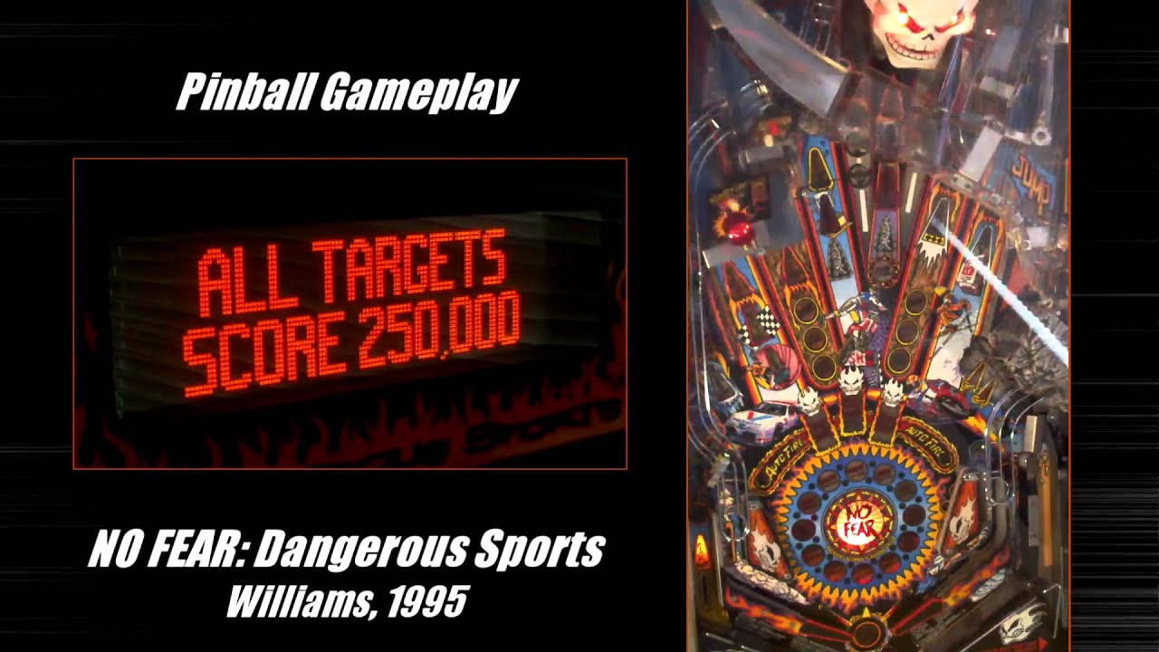 Williams NO FEAR Pinball Gameplay - Meet Your Maker - YouTube