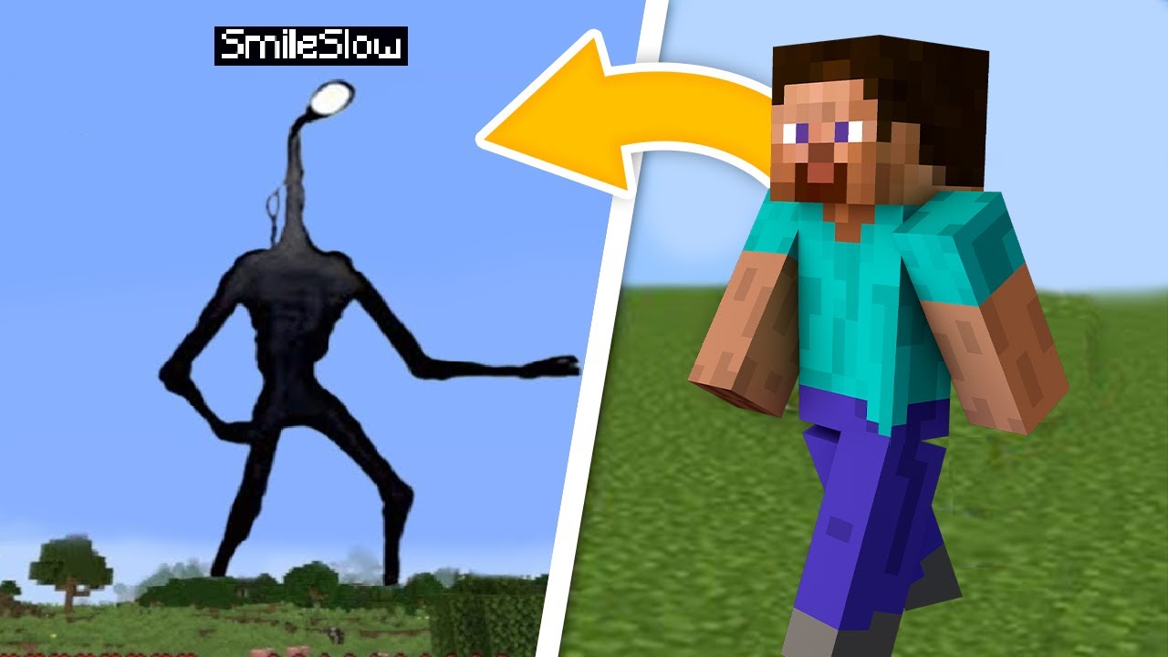 Minecraft, ale MOŻESZ BYĆ KAŻDYM MOBEM! LIGHT HEAD - YouTube