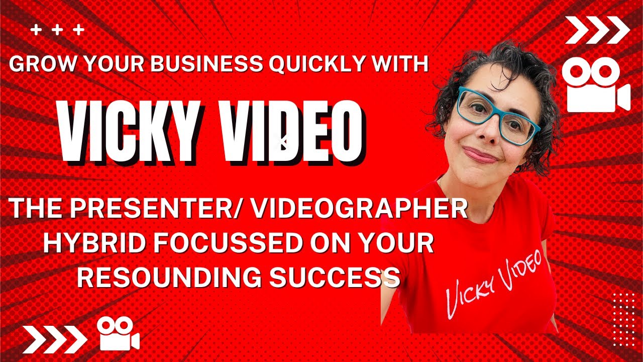 Vicky Video Showreel: rare presenter / videographer hybrid who is ...