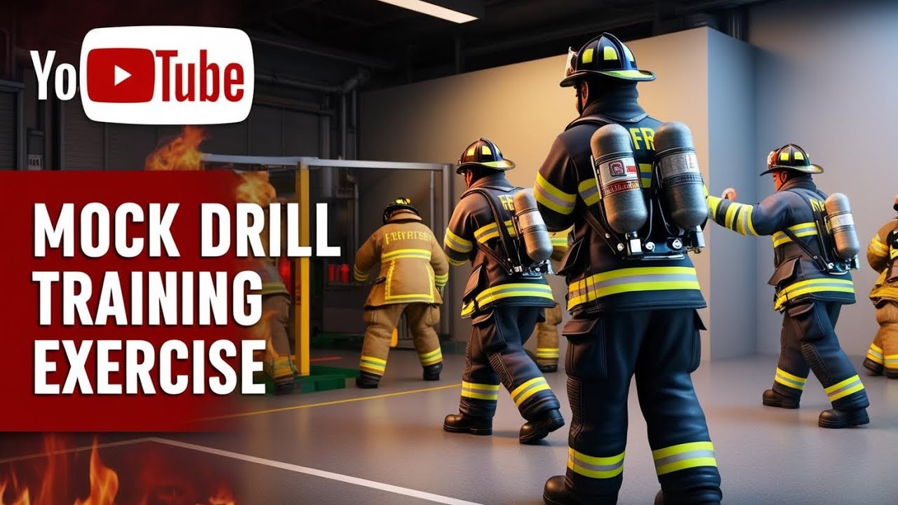 Fire mock drill training video | Emergency drill training - YouTube
