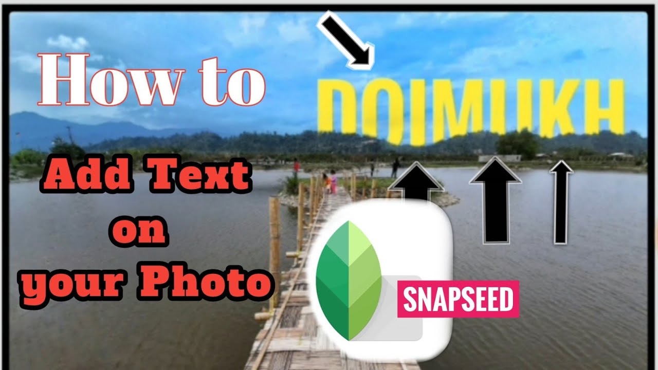 Add Text to your image Background - YouTube