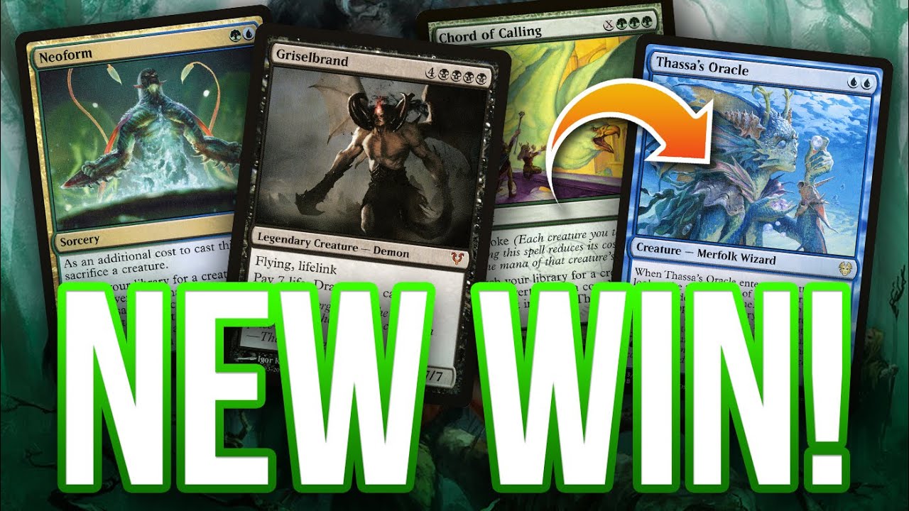 NeoBrand's NEW Win! Chord of Calling + Thassa's Oracle in Neoform MTG ...
