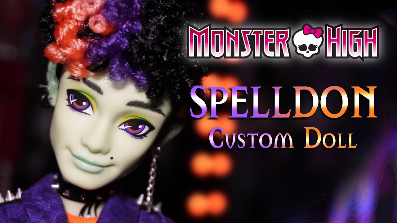 Making A Monster High Spelldon Doll - YouTube