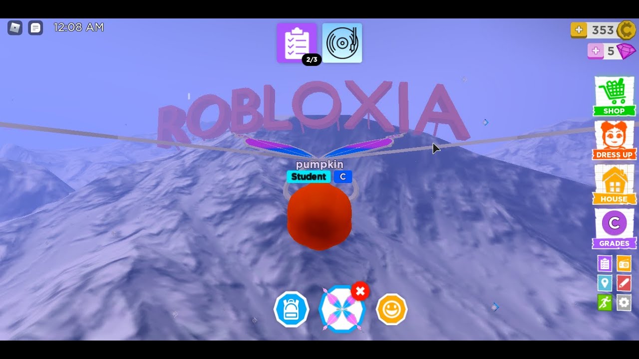 FLYING INTO THE ROBLOXIAN SIGN! - YouTube