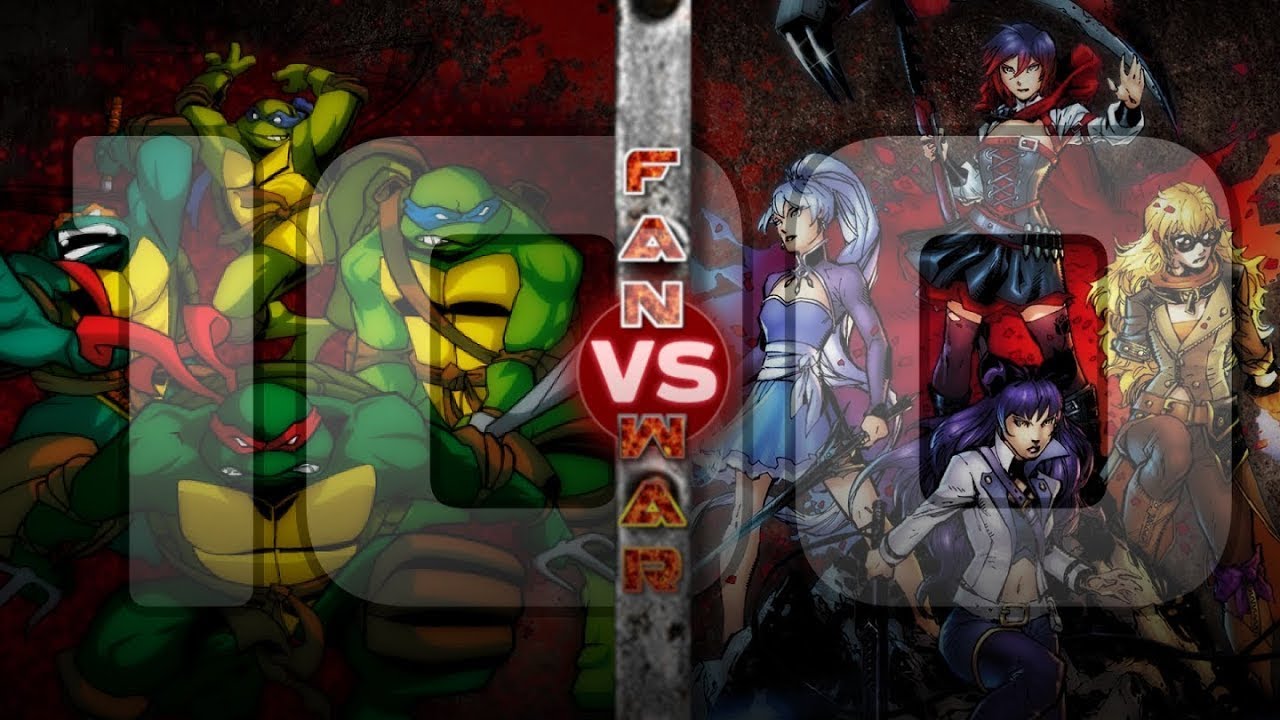TMNT vs RWBY (Nickelodeon vs Viz Media) - Fan War: Fatal Conflict - YouTube