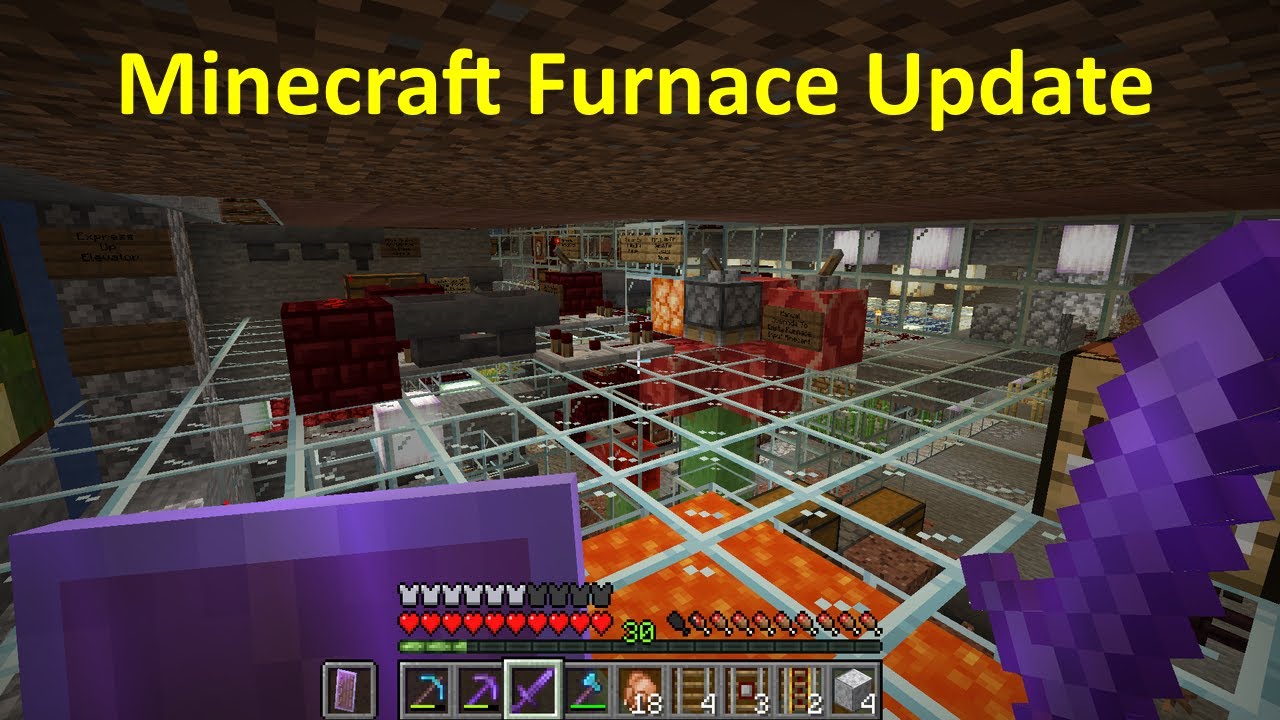 Lets Play Minecraft: The Furnace Update - YouTube